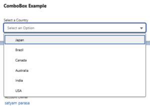 Lightning ComboBox in LWC (Lightning Web Component) - Apex Hours