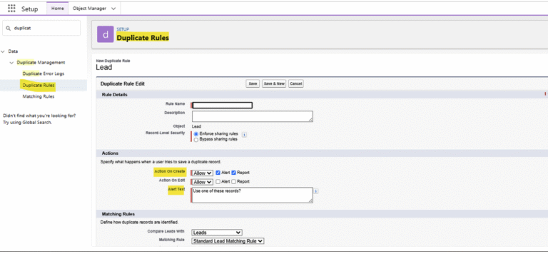 How to Prevent Duplicate Records in Salesforce - Apex Hours