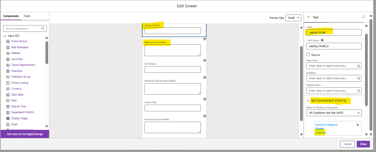 Creating Dynamic Screen Flows Using Conditional Visibility - Apex Hours